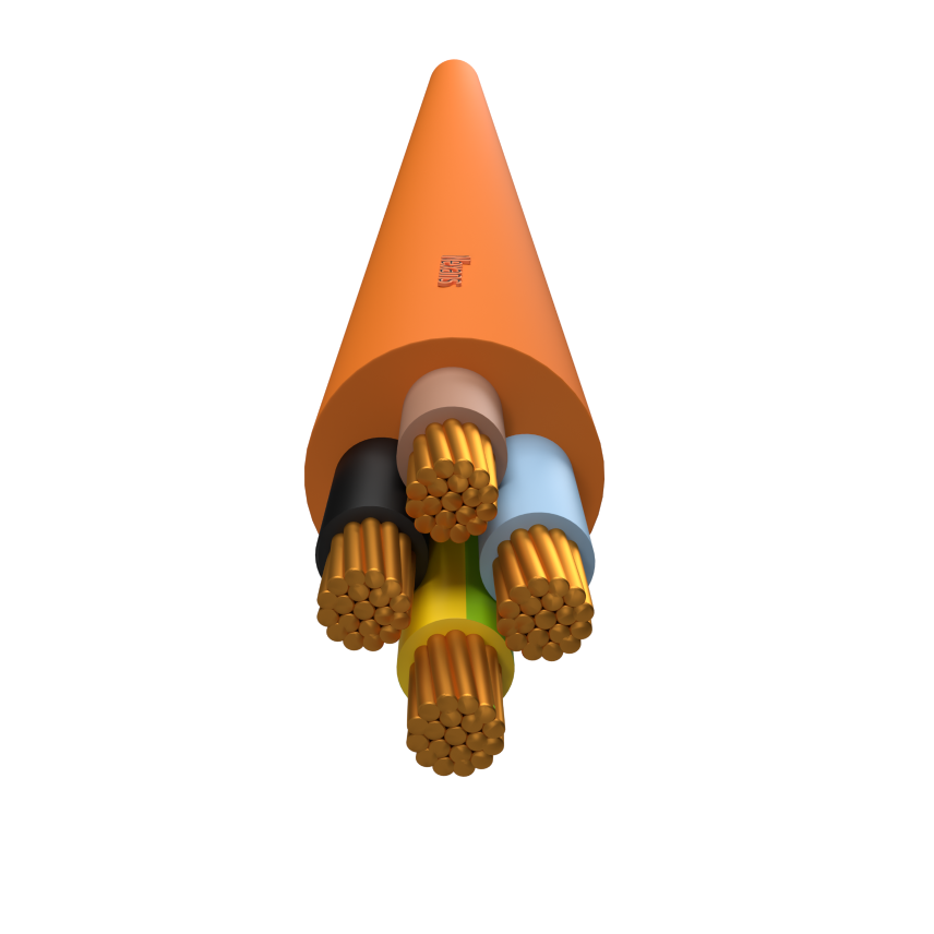 3X2.5mm2 (2C+E) Powerlex Orange - Brian Bell Trade Electrical